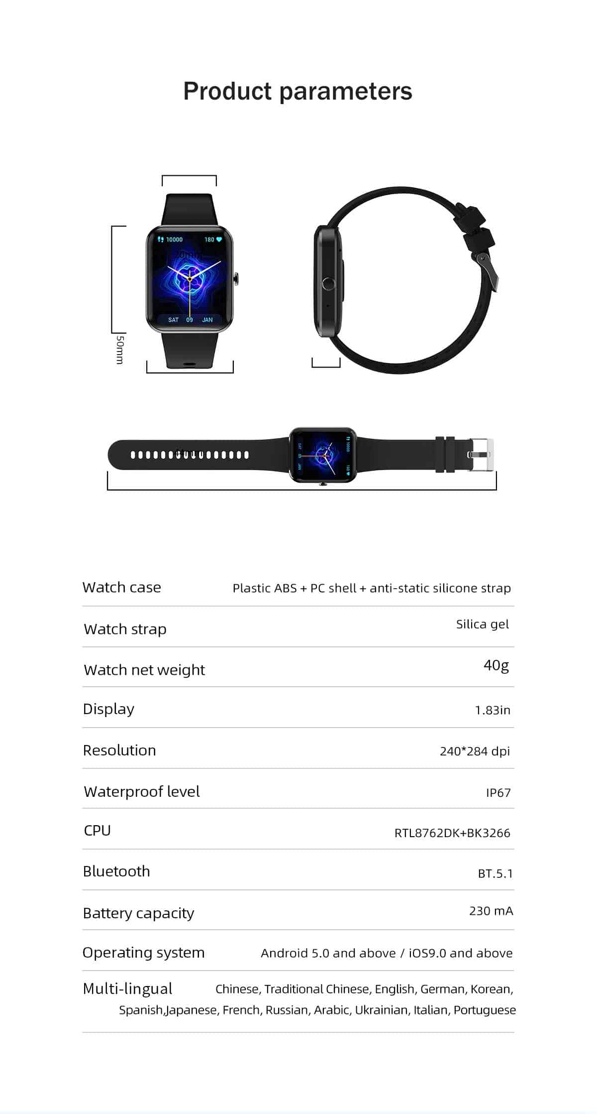 Instrucciones de la APP Da Fit - Time Ciudad Smartwatch Manufacturers ...